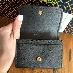 Tory Burch | Accessories | Tory Burch Emerson Flap Card Case Wallet ...